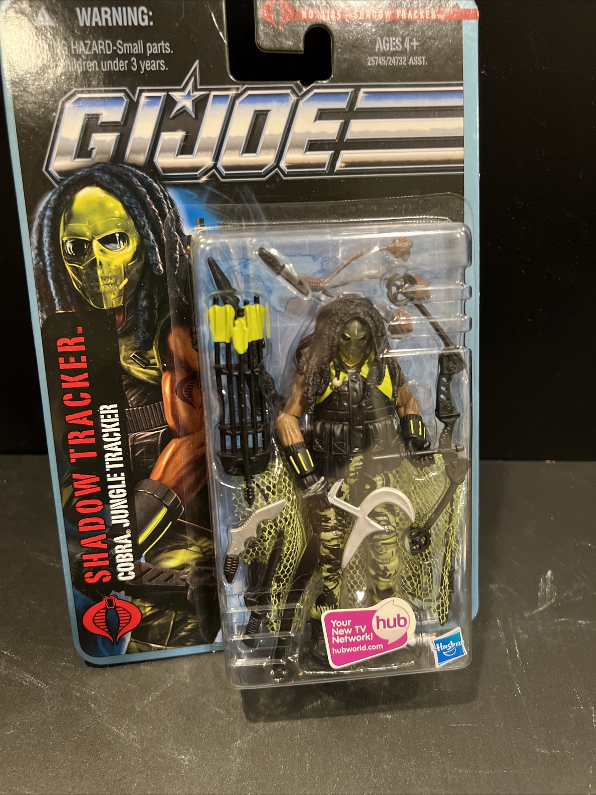 Shadow Tracker Action Figure Gi Joe Pursuit of Cobra POC Hasbro 2010 ...