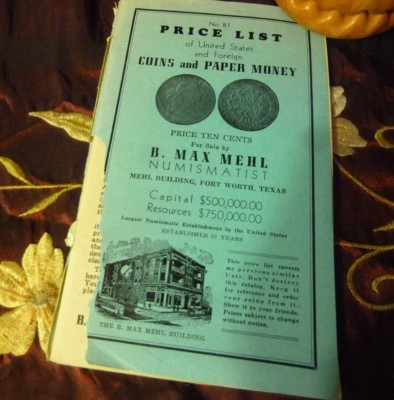 B. Max Mehl No. 81 price list | eBay
