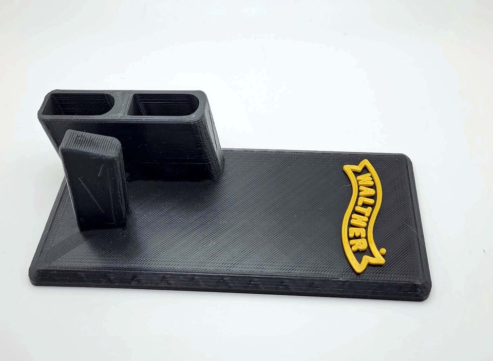 Walther PPK/PPKS .380/.32 Pistol Display Stand with 2 mag holders | eBay
