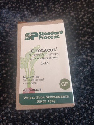 Standard Process Cholacol 90 Tablets EXP 3/2027 NIB FREE SHIPPING M66 ...