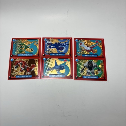 Pokemon Red Pokedex Rayquaza Groudon Kyogre Latios Latias Gold Star ...