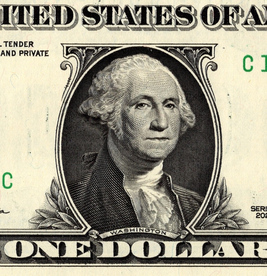 June 30 1968 Birthday note Fancy Serial Number One Dollar bill ...