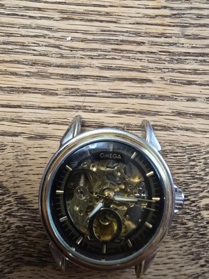 Omega Skeleton Automatic Watch Stainless Steel | eBay
