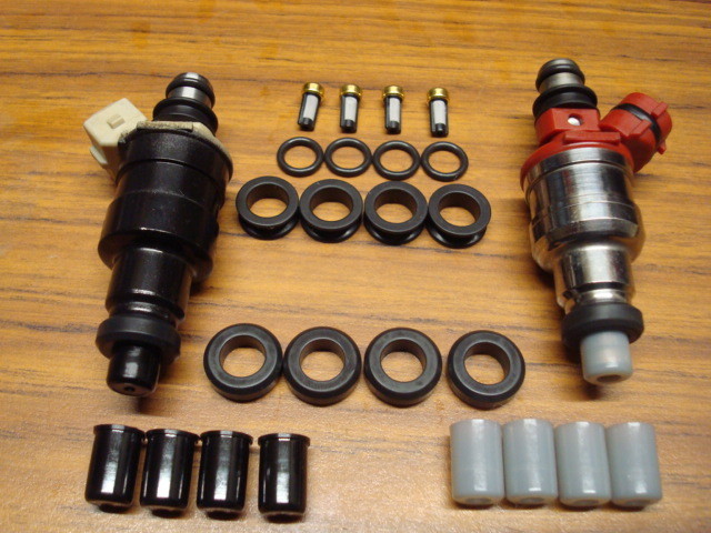 Fits Toyota 22RE: Fuel Injector Service / Rebuild Kit with Filter ...