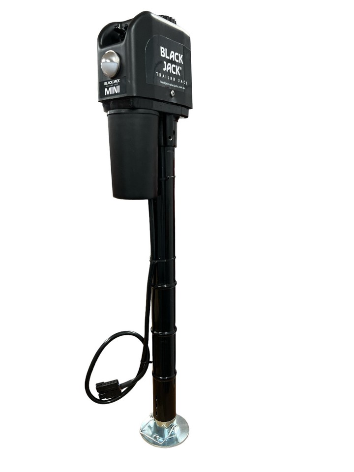 12v Black Jack Trailer Jack-MINI for Caravan and Trailers Electric ...
