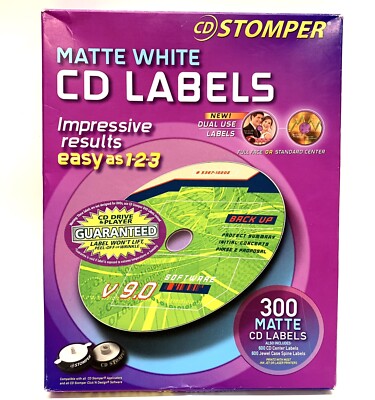 CD, DVD & Disk Labels - Stomper