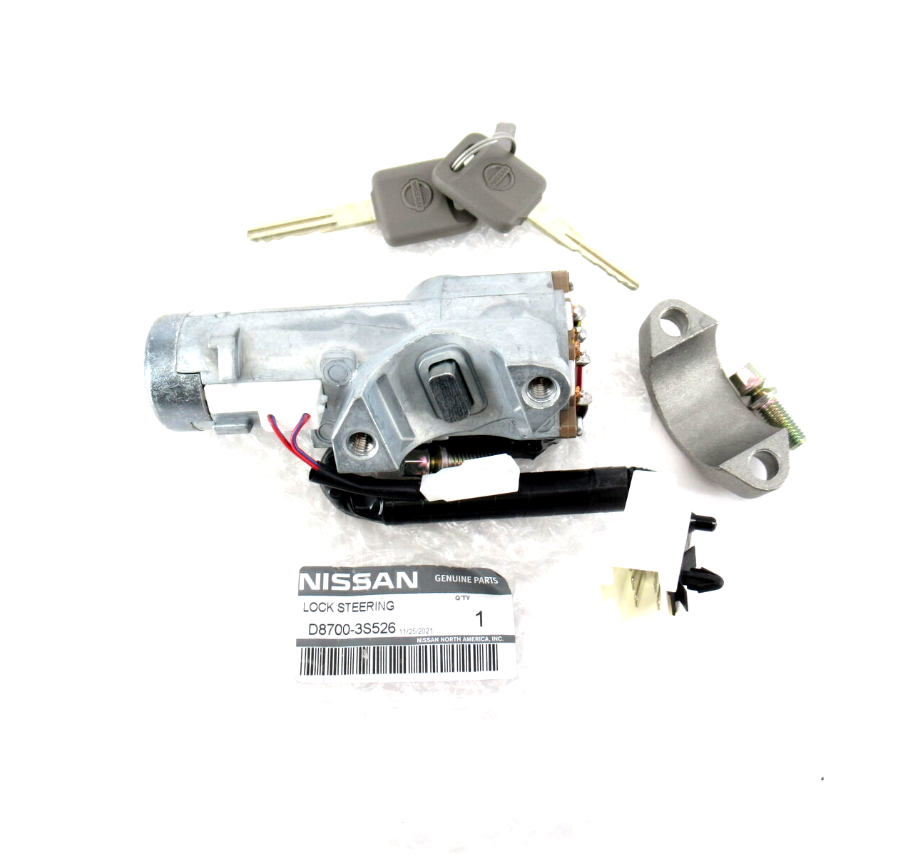 Genuine OEM Nissan D8700-3S526 Ignition Lock Set 1998-04 Frontier 2000 ...