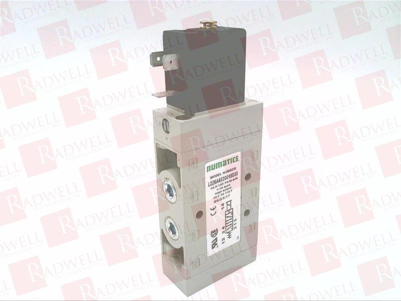 Numatics Pneumatic Valve Model Number L22BA452O018D30 With 237-569b for ...
