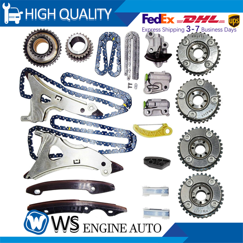 For Mercedes-Benz W166 V222 M278 4.7L 12-19 Timing Chain Kit & Camshaft ...