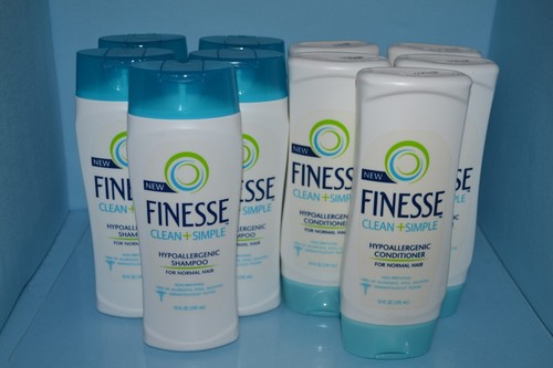 (10) Finesse Clean & Simple (5) Shampoo's & (5) Conditioners, 10 fl oz ...