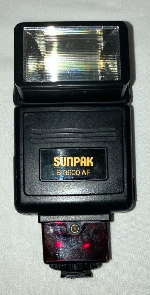 Sunpak B 3600 AF Dedicated AF Assist Flash Unit - Excellent | eBay