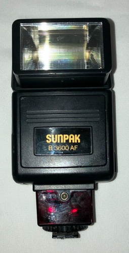 Sunpak B 3600 AF Dedicated AF Assist Flash Unit - Excellent | eBay