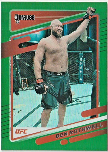 Ben Rothwell 2022 Panini Donruss UFC GREEN FLOOD PARALLEL Card #164 | eBay