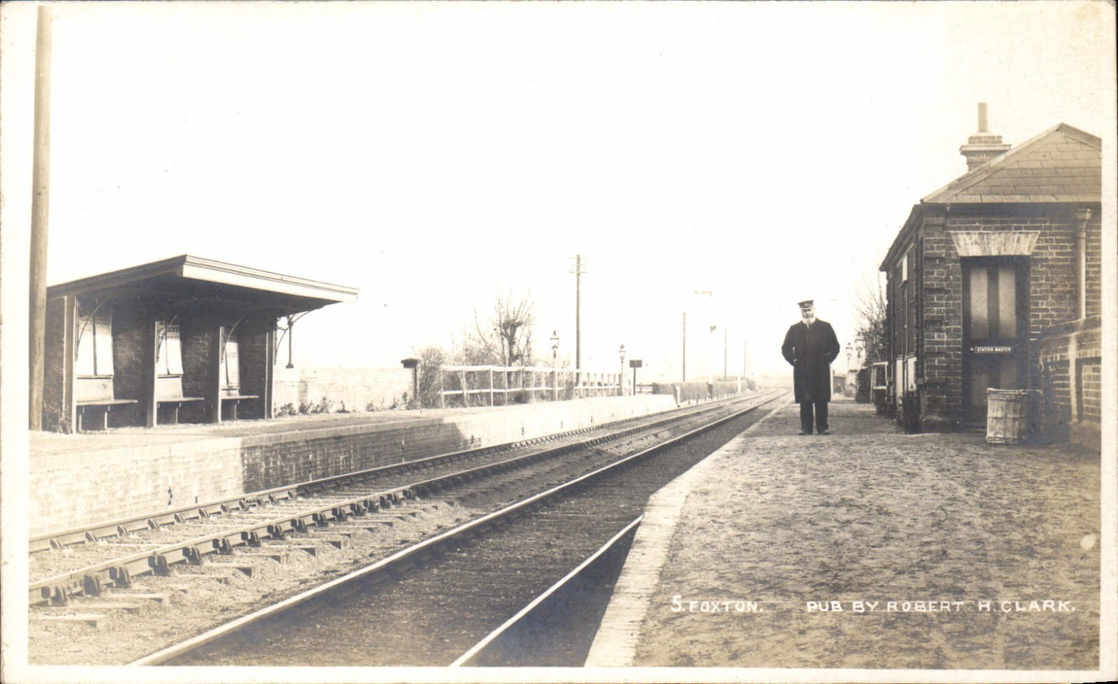 Foxton near Shepreth. Railway Station # 5 by Robert H.Clark. | eBay UK