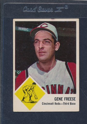 1963 Fleer #033 Gene Freese Reds VG *135 | eBay