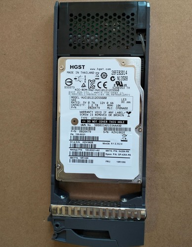 new NETAPP X425A-R6 108-00321 18R1086 1.2TB 10K 6Gb-SAS 2.5" SFF HDD ...