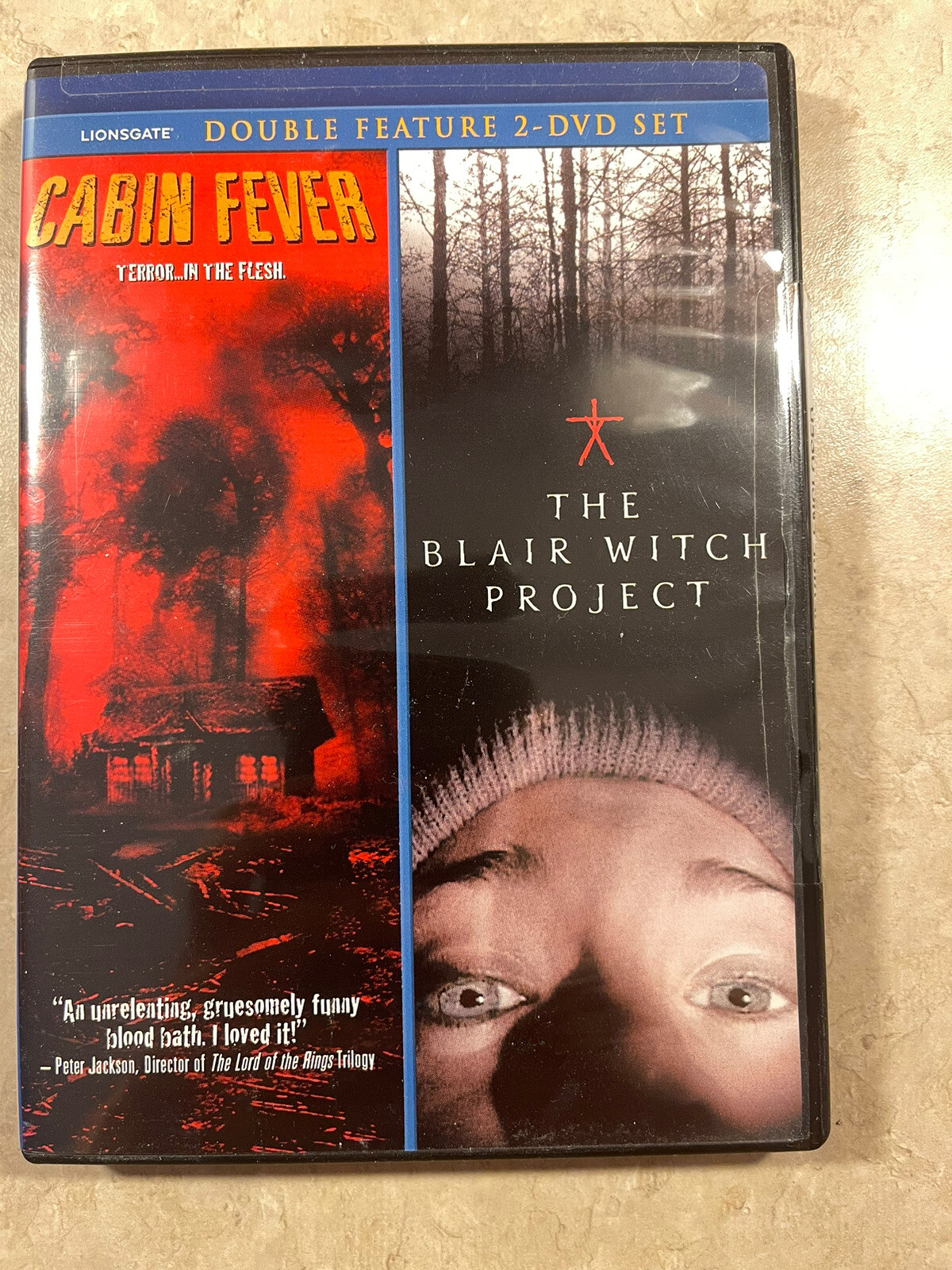 Double Feature 2 DVD Set Cabin Fever And The Blair Witch Project. Like ...