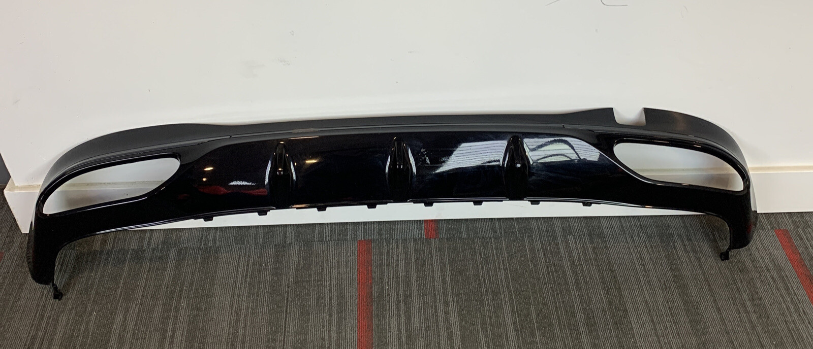 2021 2022 Mercedes Benz S Class S580 oem AMG Rear Bumper Diffuser ...