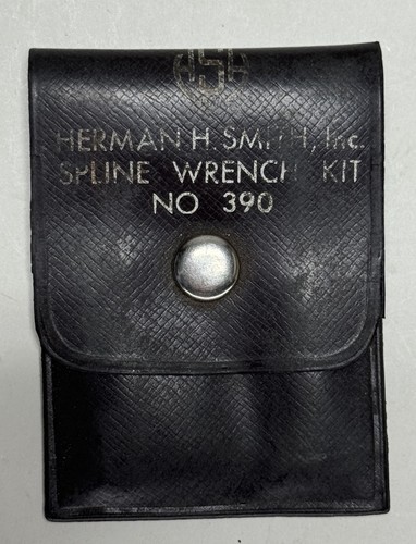 VTG Herman H. Smith Spline Wrench Kit No 390 Allen Small Tool Set | eBay