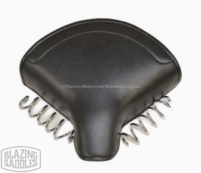 LARGE LYCETT SEAT WITH SPRINGS - BSA MATCHLESS NORTON ENFIELD VELOCETTE ...