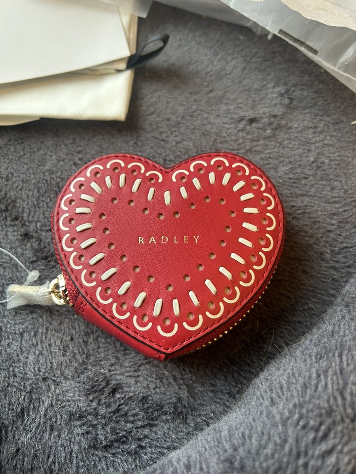 Radey London VALENTINE 2025 HEART Zip Around Coin Wallet | eBay