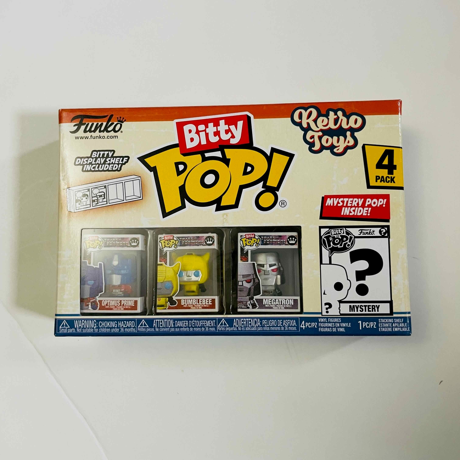 Retro Toys Transformers Funko Bitty Pop! Mini-Figure 4-Pack | eBay