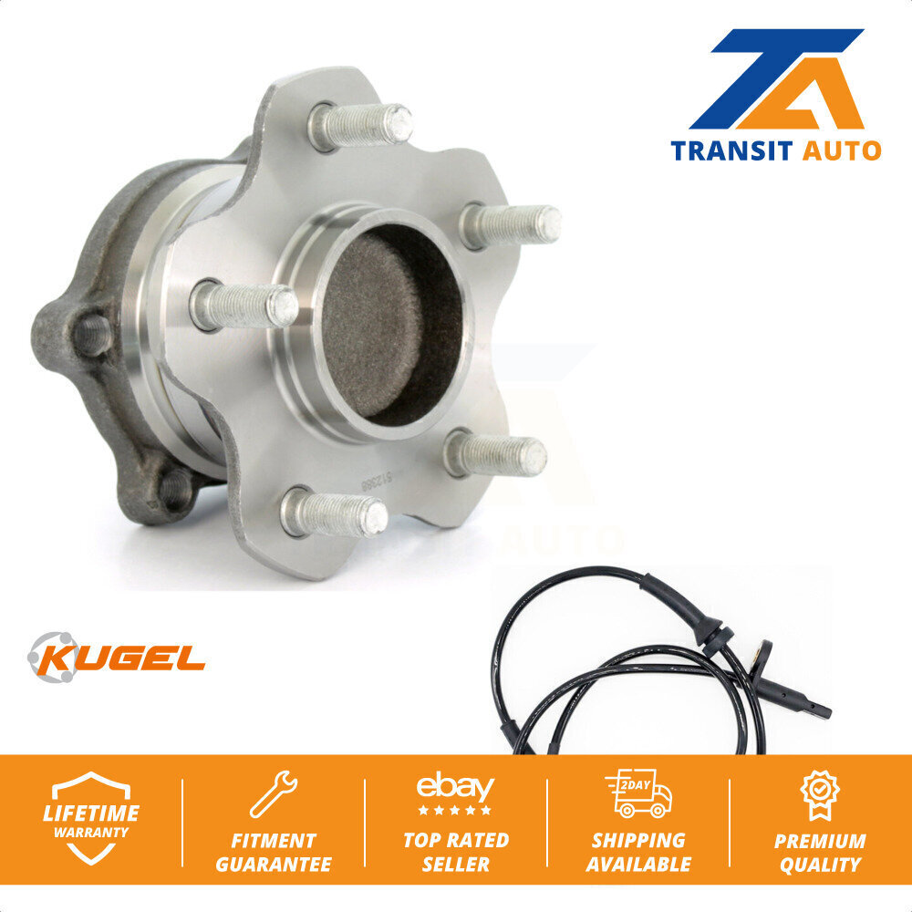 Rear Wheel Hub Bearing & ABS Sensor Kit For Nissan Pathfinder INFINITI ...