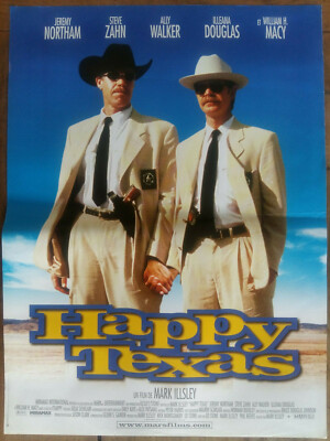 Poster Happy Texas Mark Illsley Jeremy Northam Steve Zahn 15 11/16x23 5 ...