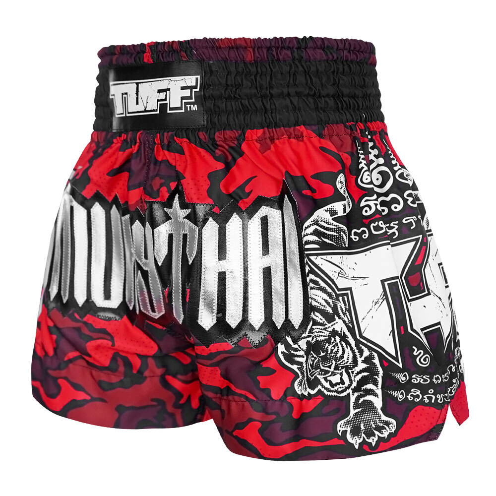TUFF Muay Thai Shorts Boxing Shorts MMA Trunks Kickboxing Training Gym ...