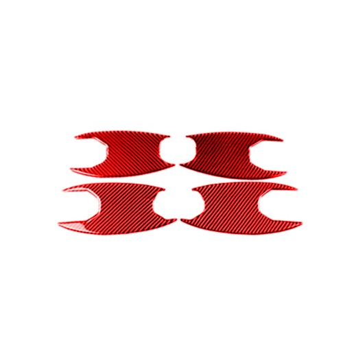 20pcs Red Carbon Fiber Interior Sticker Trim Set For BMW 3Series G20 | eBay