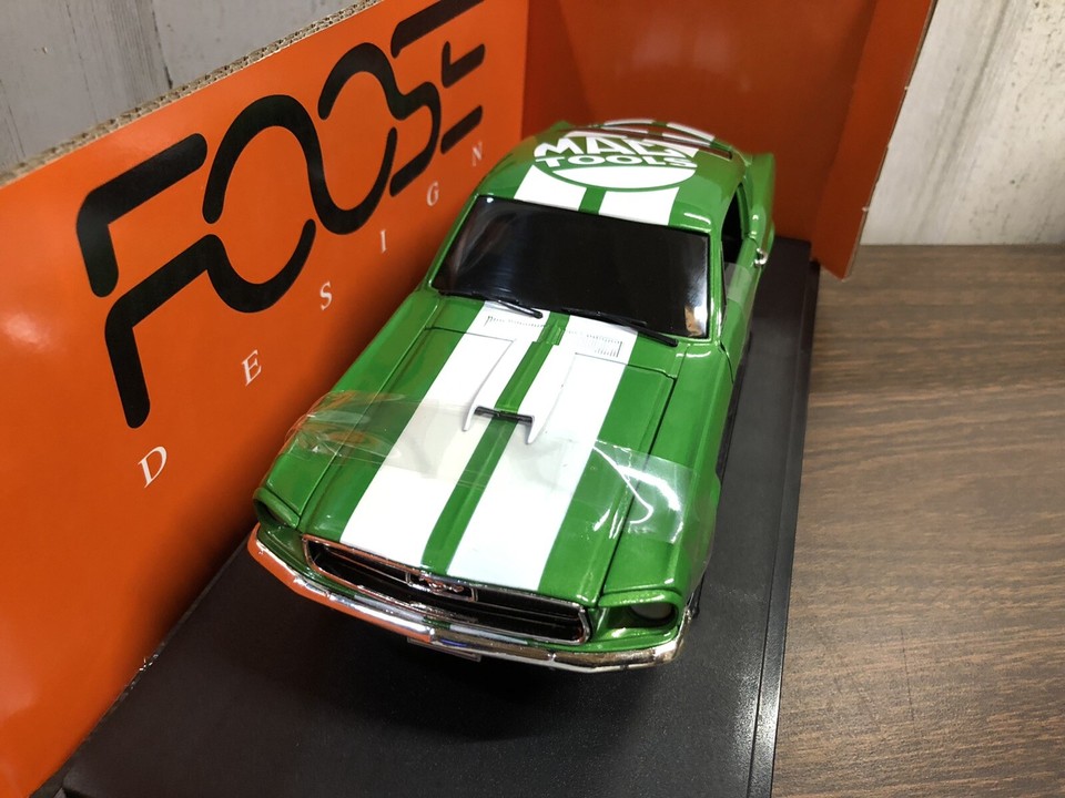 Foose Design Mac Tools Chip Foose 1:18 Scale 1967 Mustang 1 Of 1254 | eBay