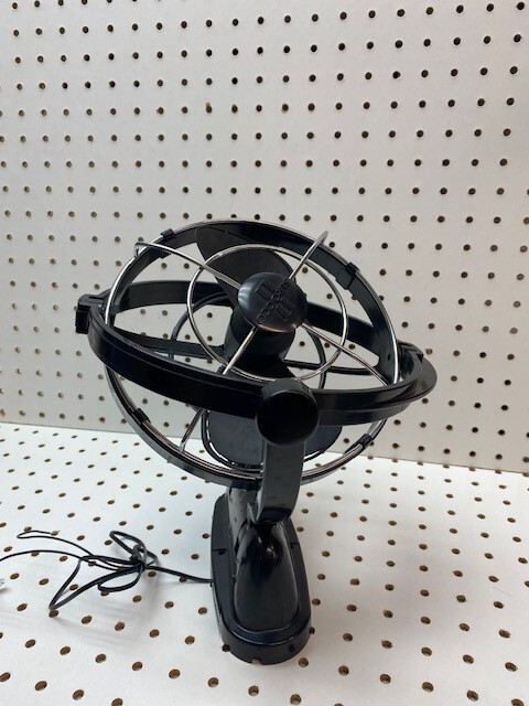 caframo sirocco ii 7" Gimbal Fan - Black - 12-24v | eBay