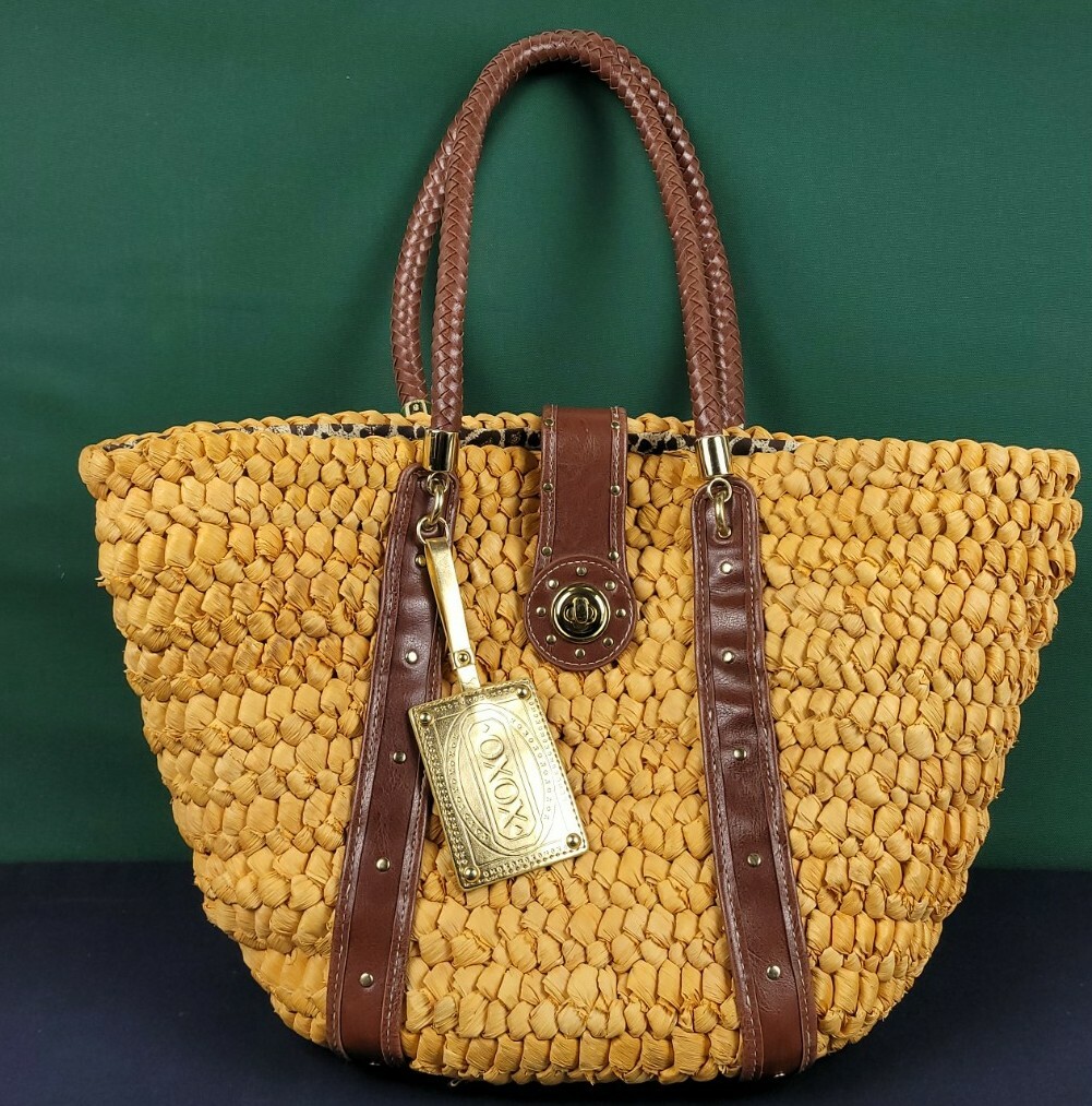 XOXO Straw Purse | eBay