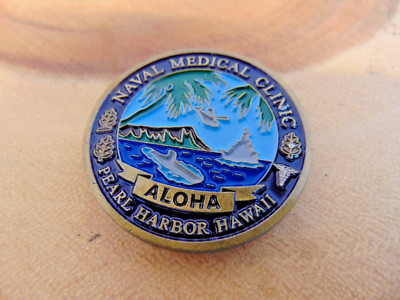 Naval Medical Clinic Pearl Harbor Hawaii Challenge Coin | eBay