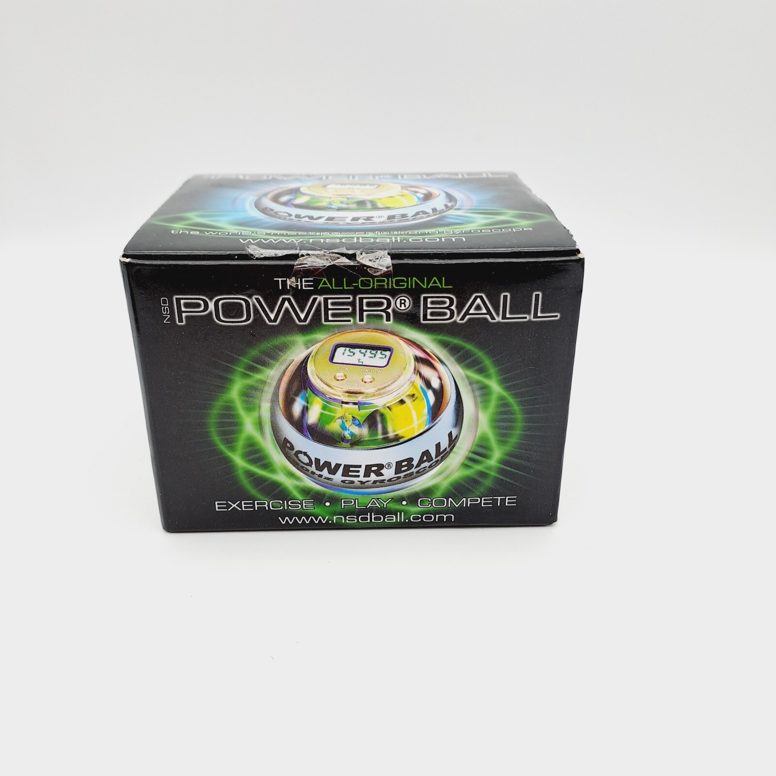 NSD Powerball 250hz Neon Green Pro - Muscle-building Hand Gyroscope for ...