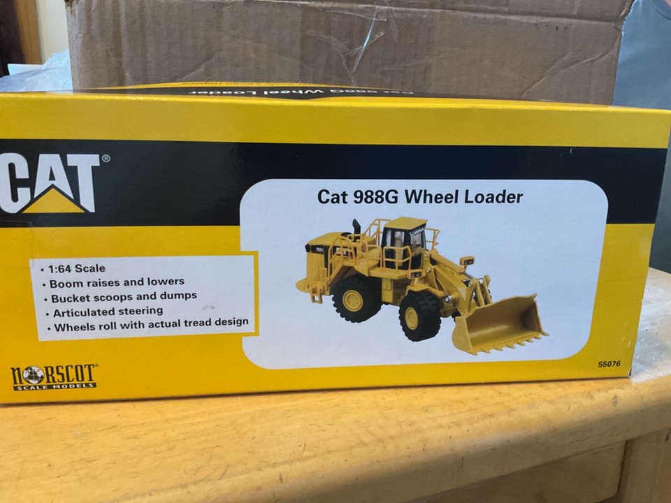 NEW CAT 988G Wheel Loader (55076) Norscot Scale Models NIB | eBay