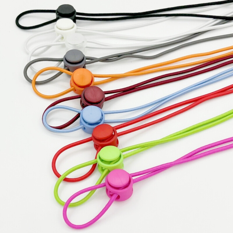Spring Cord Lock End Stopper Fastener Adjustment Elastic Band ...