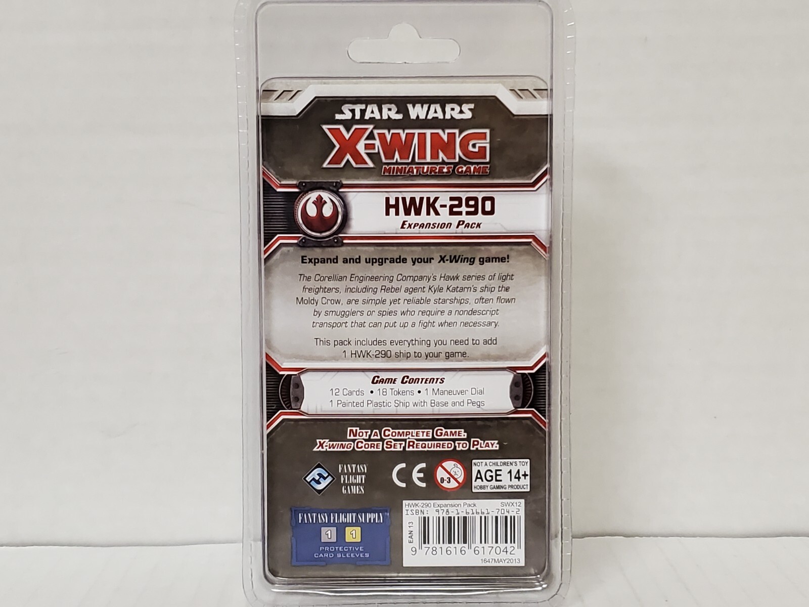 New Star Wars X-Wing Miniatures Game HWK-290 Expansion Pack SWX12 ...