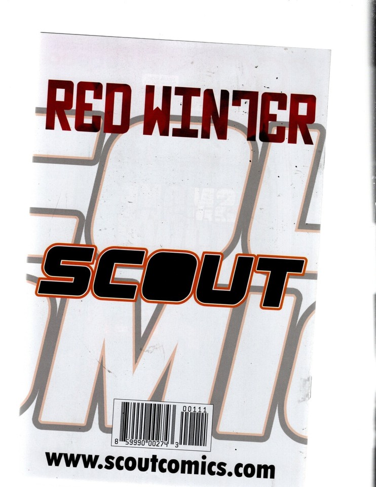 RED WINTER COMIC BOOK No 1 Phone call this early can't be a good thing ...