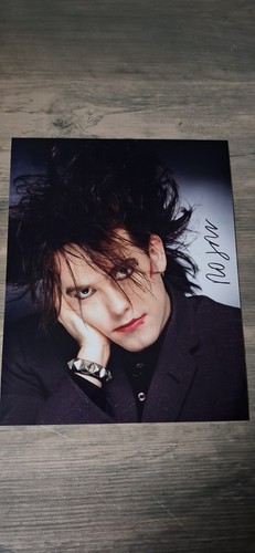ROBERT SMITH THE CURE SIGNED 10 X 8 AUTOGRAPHED AWESOME PHOTO LEGEND ...
