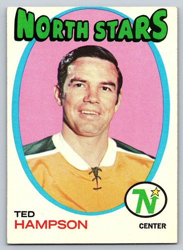 1971 Topps #101 Ted Hampson Vintage Hockey Card | eBay