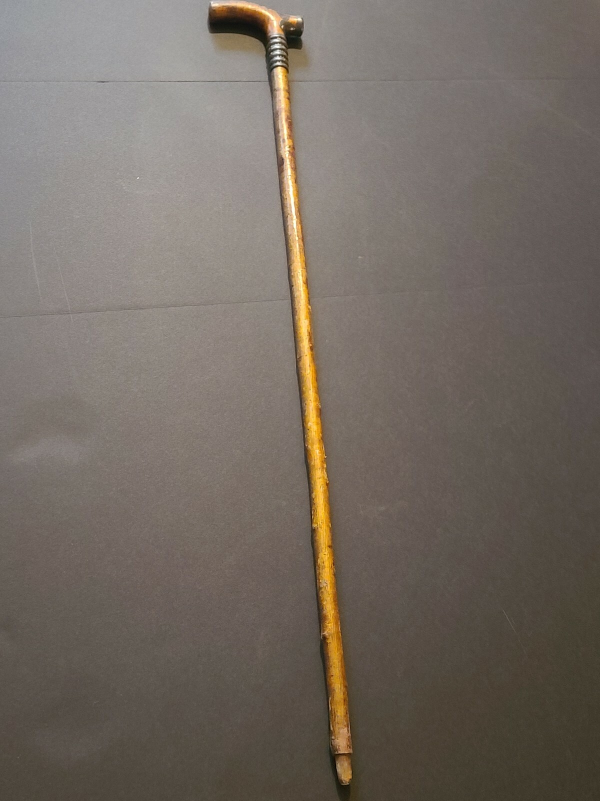 Genuine Real Wood Tree Wood Walking Stick Cane - Gem