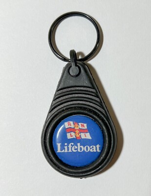 RNLI Lifeboat VintagE Keyring Key Ring Royal National Lifeboat ...