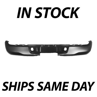 NEW Primered Steel Black Rear Bumper Face Bar for 2005-2015 Toyota ...