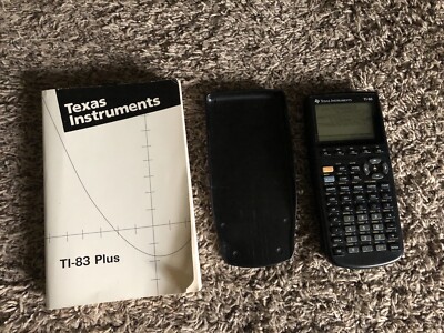 Texas Instruments TI-86 Graphing Calculator Tested Lines On Screen TI ...