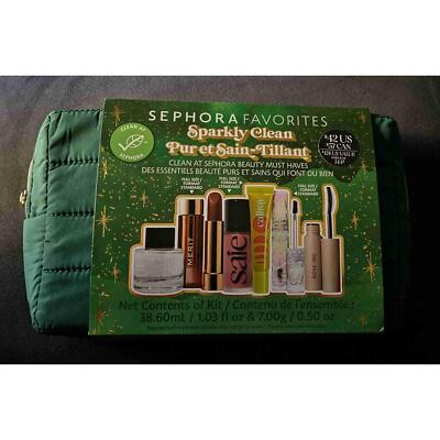 NWT Sephora Favorites Sparkly Clean Beauty Kit with 6pc Pure Et Sain ...