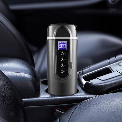 12V/24V Car Kettle Boiler Smart Heating Car Cup for Tea Brewing Coffee ...