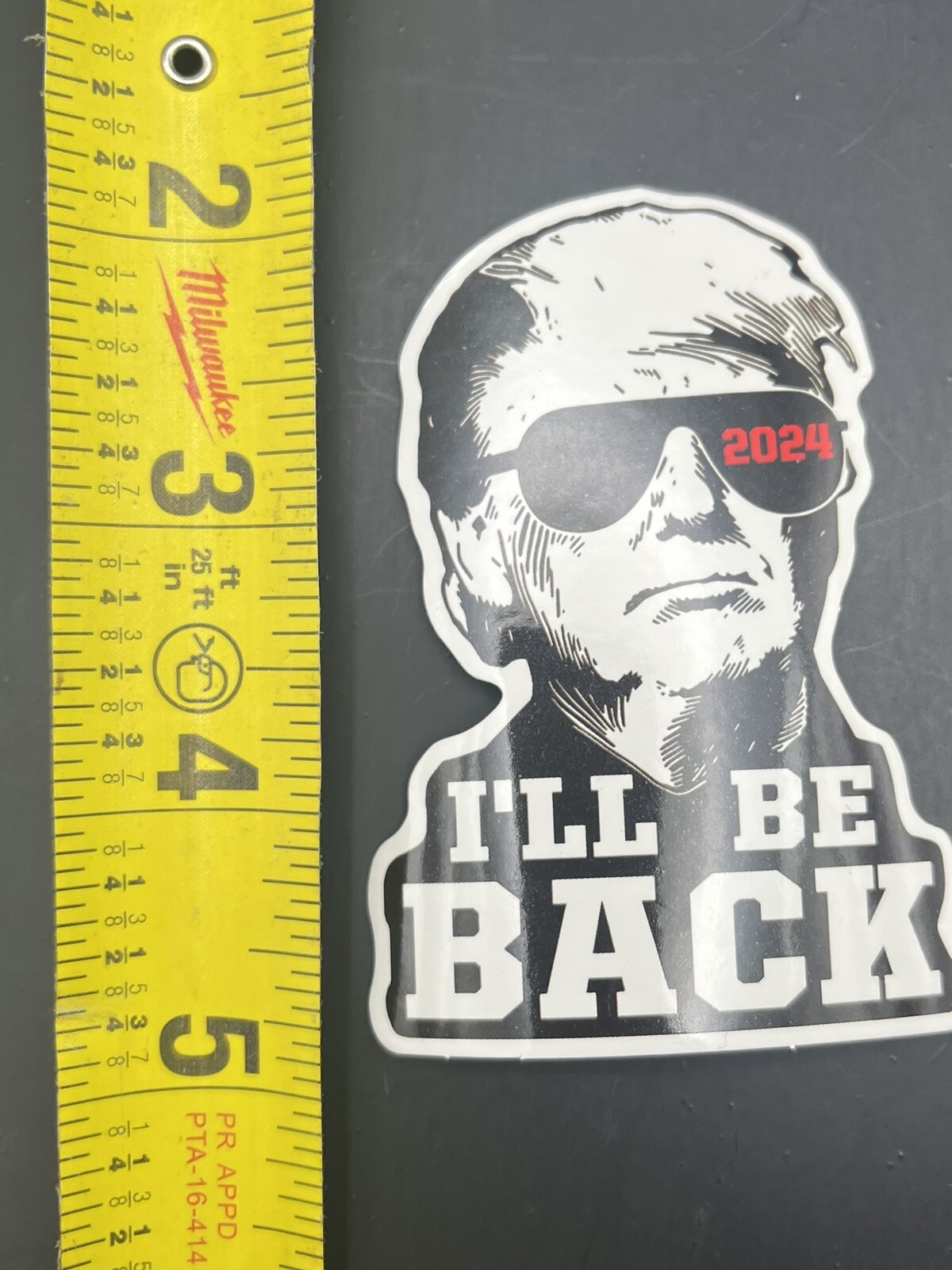 x2 Trump 2024 - I'LL BE BACK Stickers. Donald J Trump FJB Let’s Go ...