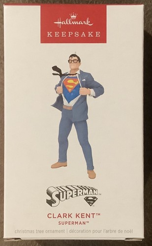 2024 HALLMARK KEEPSAKE ORNAMENT DC SUPERMAN CLARK KENT NEW | eBay
