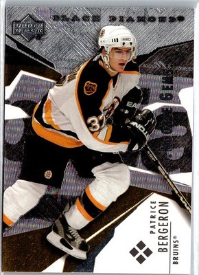 2003-04 Black Diamond Patrice Bergeron RC #184 | eBay